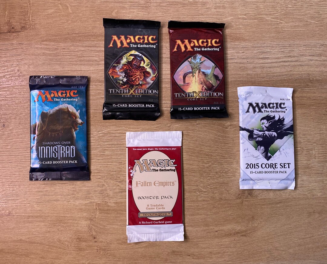 Magic the Gathering Pack Set - Etsy