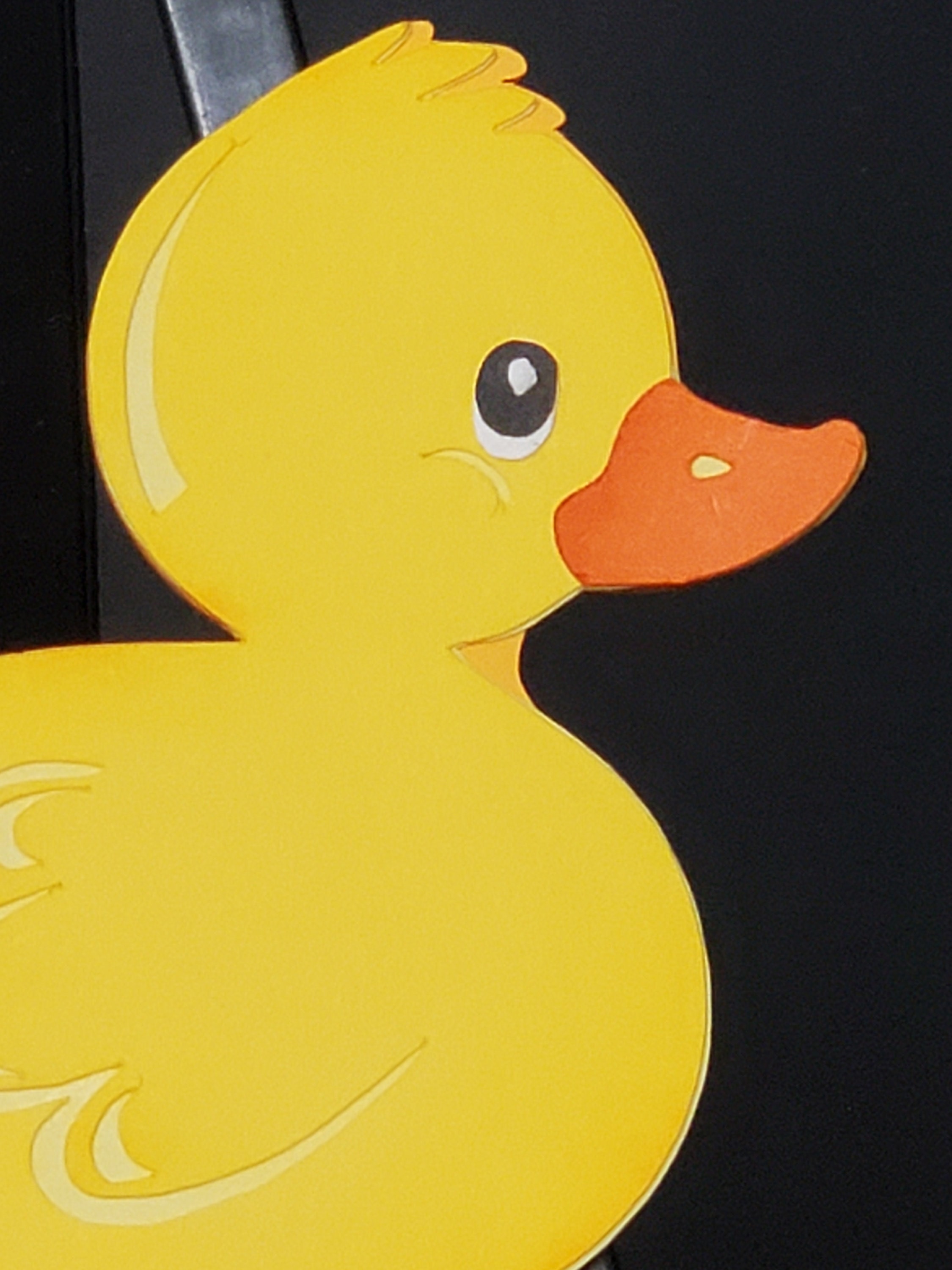 Rubber Duck for Scrapbook or Cards, Die Cut Embellishment - Etsy
