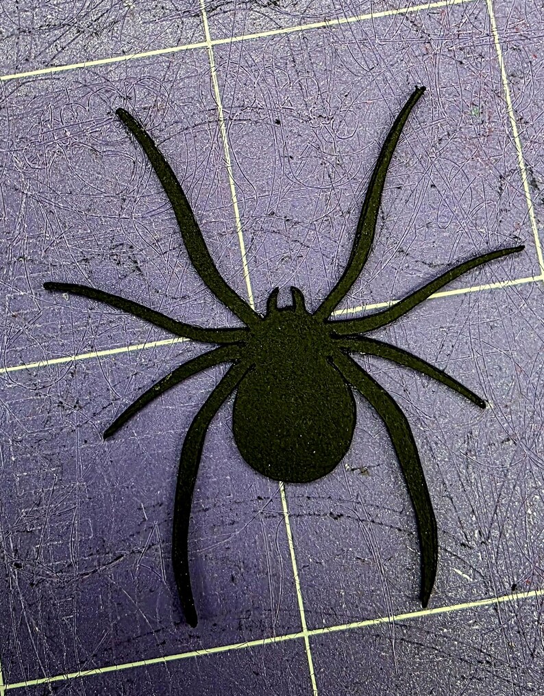 Spider Web Die Cut Paper Piecing for Halloween Scrapbook Layout - Etsy