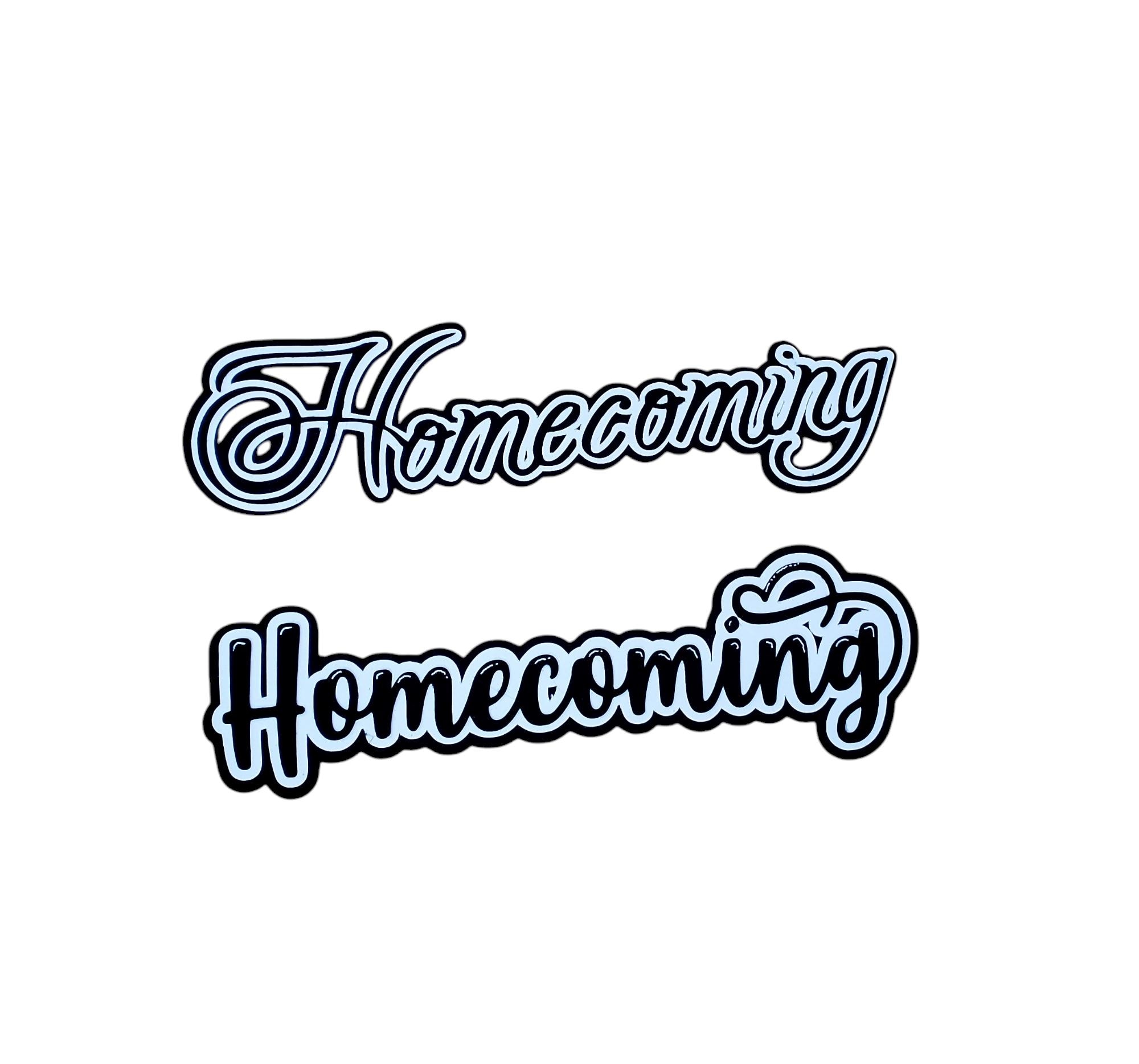 Homecoming Die Cut Paper Piecing for Scrapbooking - Etsy