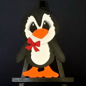 Penguin Die Cut Scrapbook or Card Embellishments - Etsy