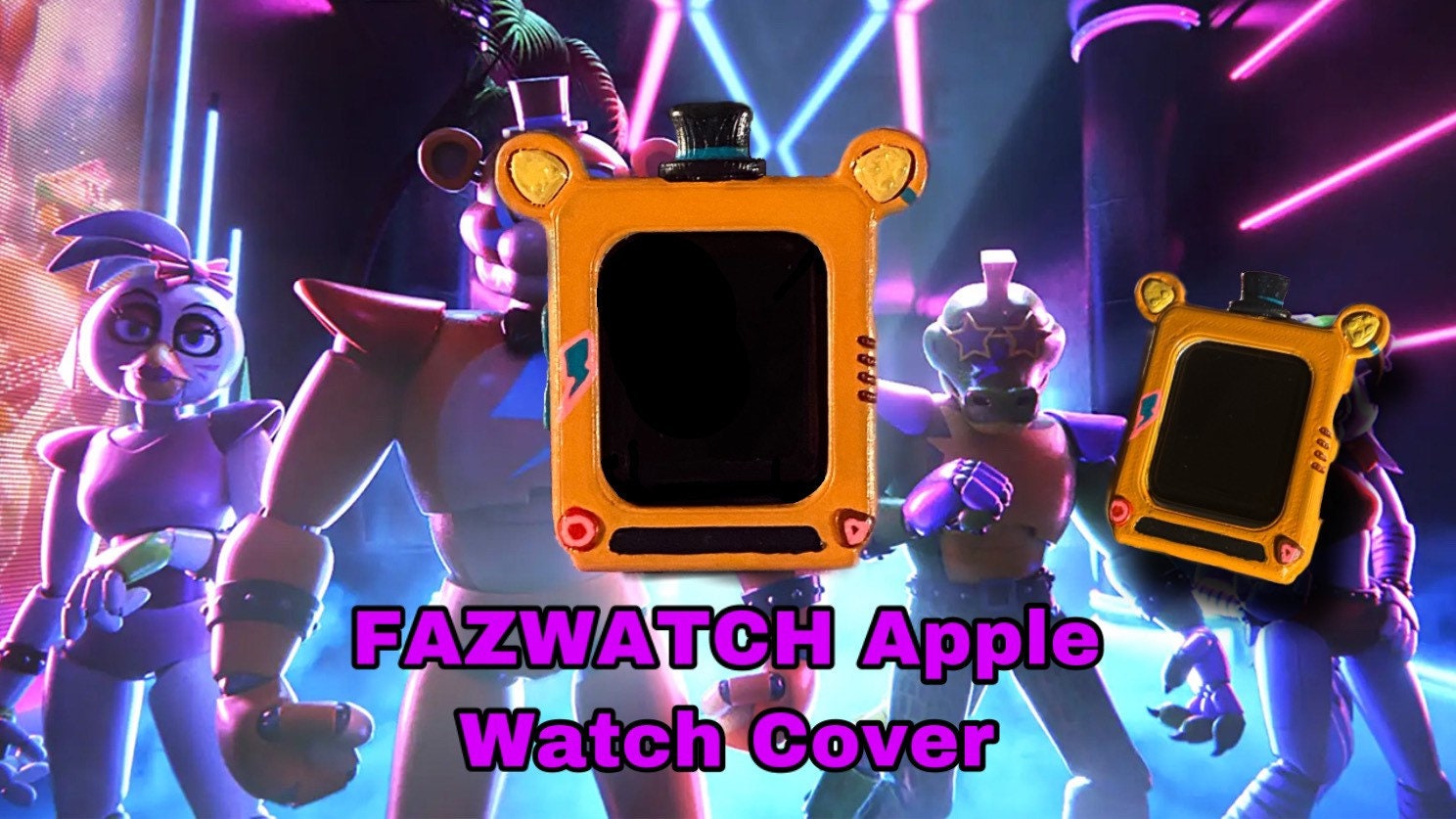 New and Improved Design Fazwatch FNAF Inspired Security - Etsy