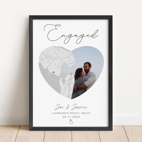 Engagement Print - Etsy