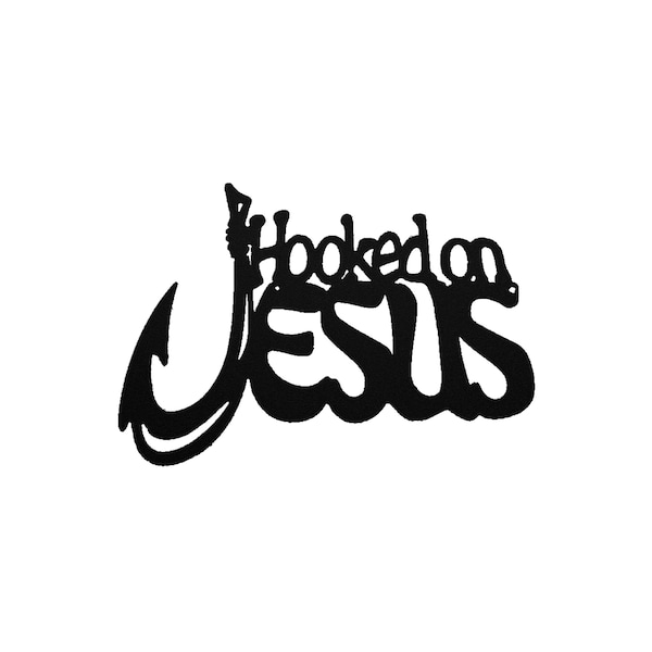 Hooked on Jesus - Etsy