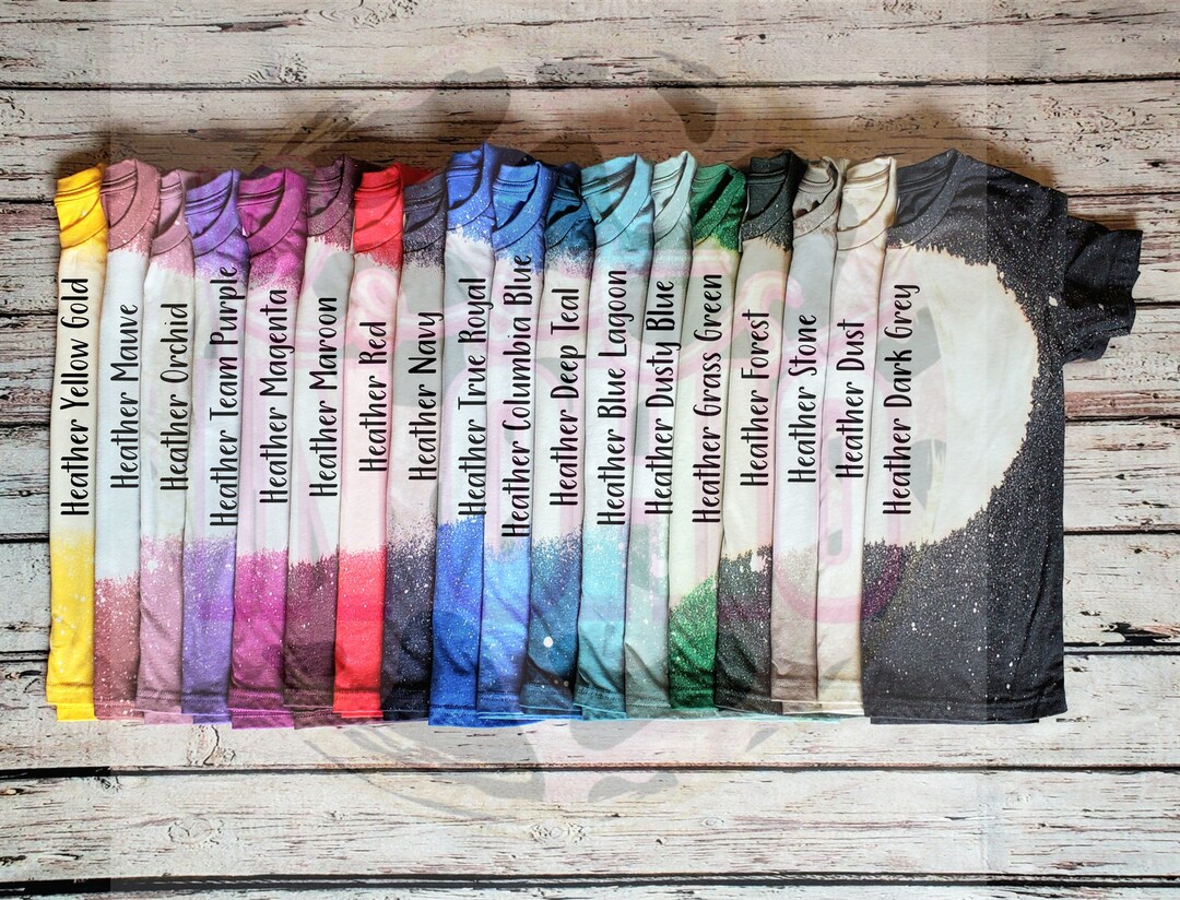 Wholesale - YOUTH - Bleached Tshirts - Sublimation Ready - Bleached Tee ...