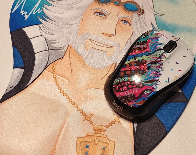 FFXIV Cid Garlond 3D Silicone Male Chest Style Mousepad - FF14 - Etsy