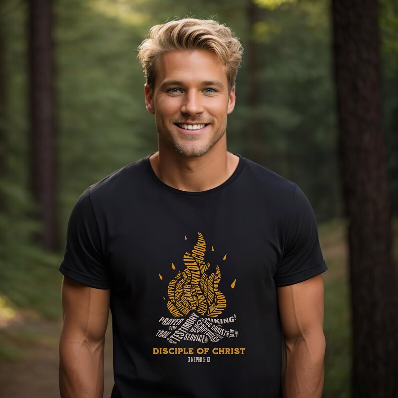 Youth Theme Disciple of Christ Shirt LDS Young Men's Camp Gift Idea ...