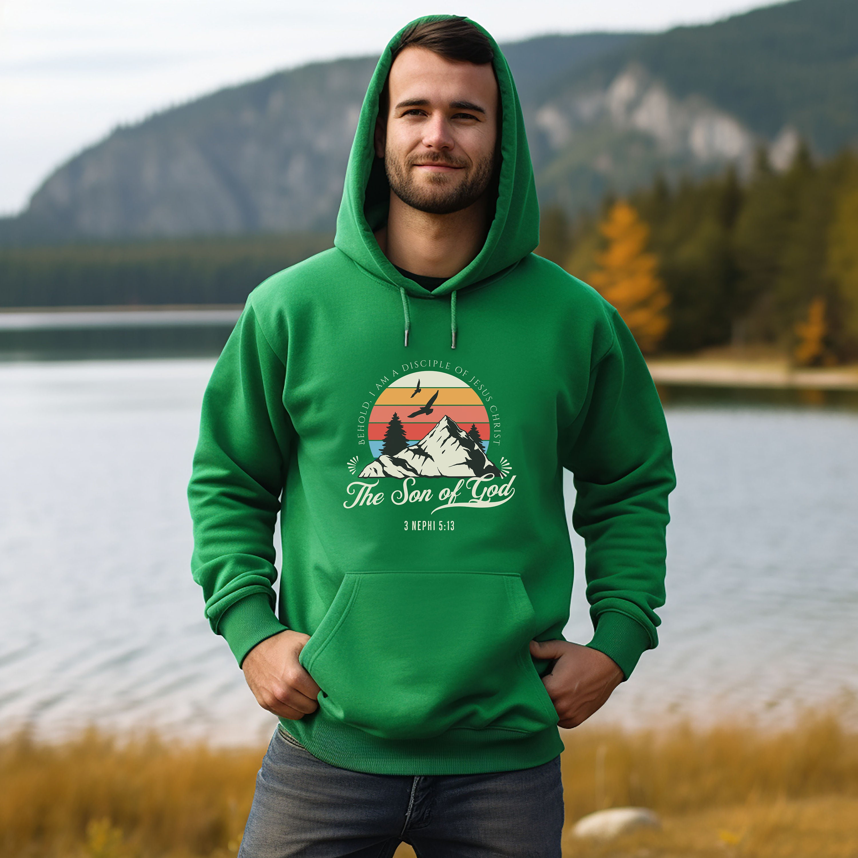 Disciple of Christ Hoodie: LDS Youth Theme, Unisex Religious Sweatshirt ...