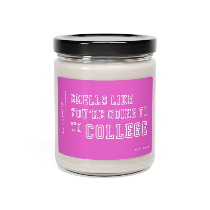 Smells Like You're Going to College Soy Wax Candle College Graduation ...