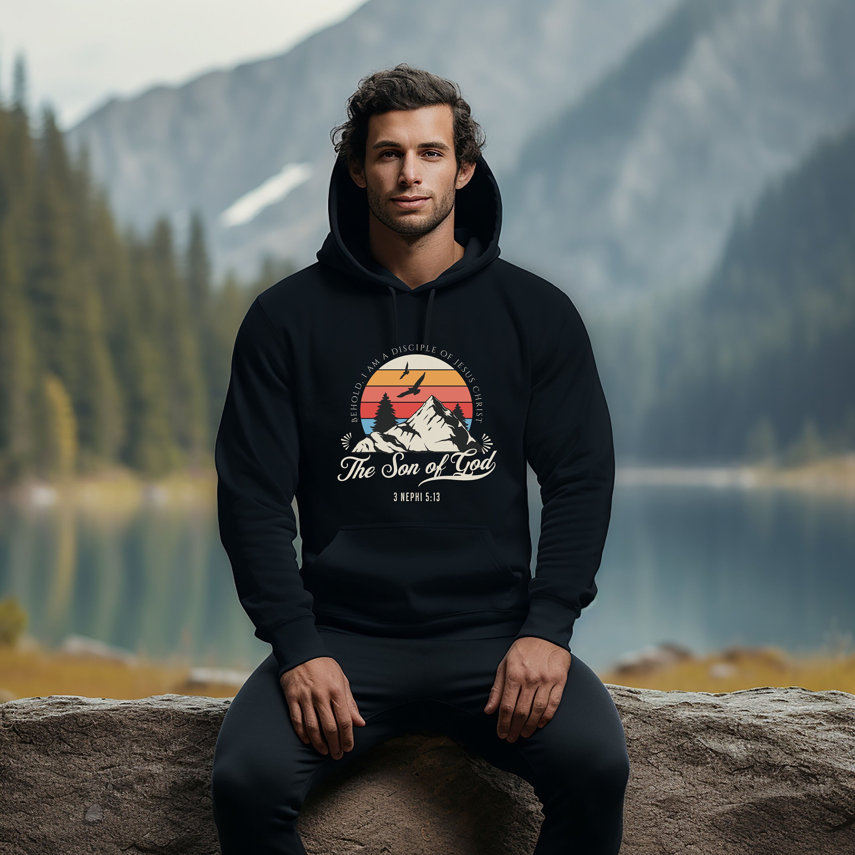 Disciple of Christ Hoodie: LDS Youth Theme, Unisex Religious Sweatshirt ...