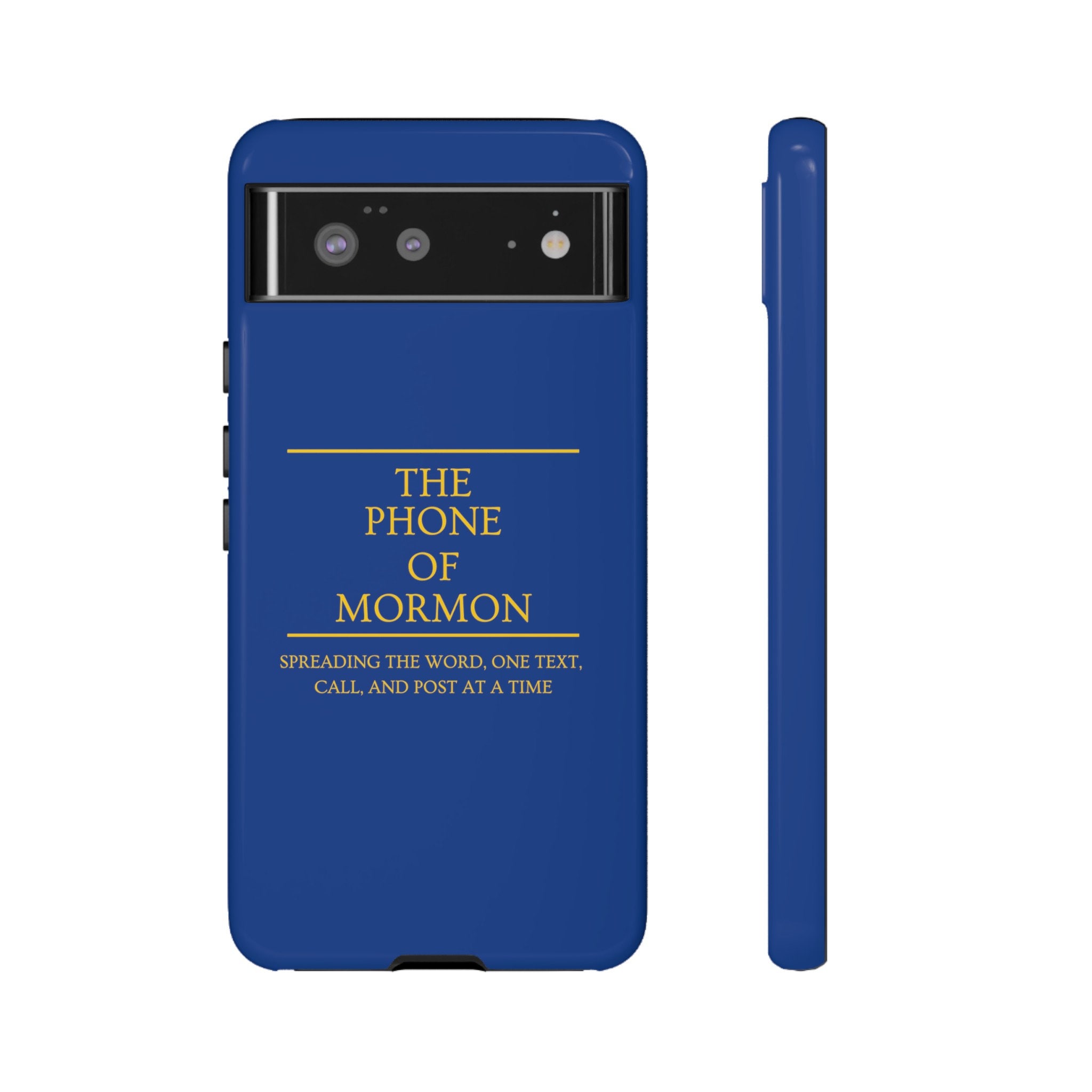 LDS Christian Phone Case "the Phone of Mormon" Gift Missionary Gift ...
