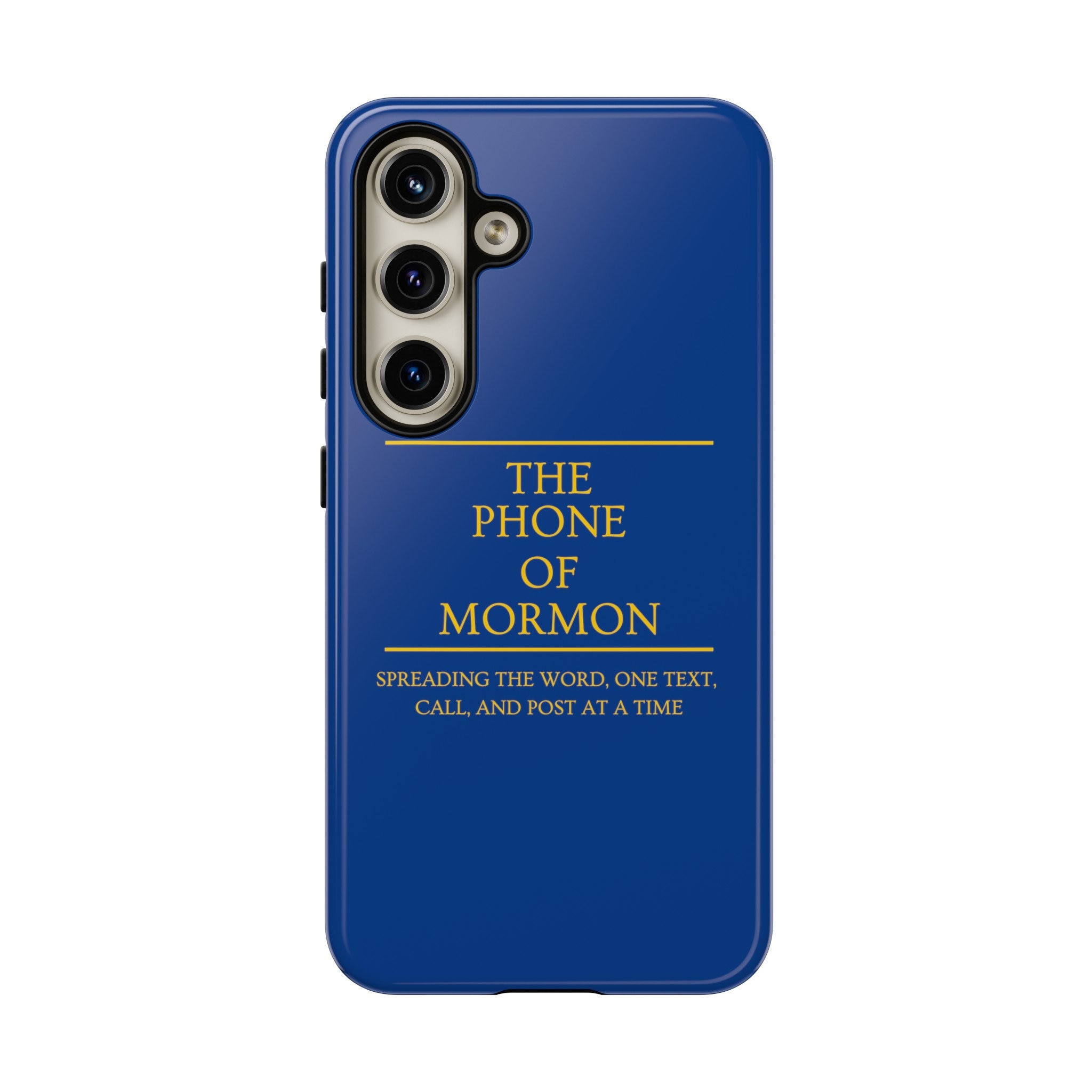 LDS Christian Phone Case "the Phone of Mormon" Gift Missionary Gift ...