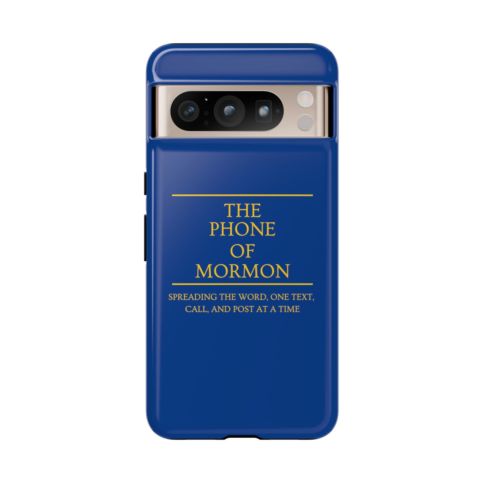 LDS Christian Phone Case "the Phone of Mormon" Gift Missionary Gift ...