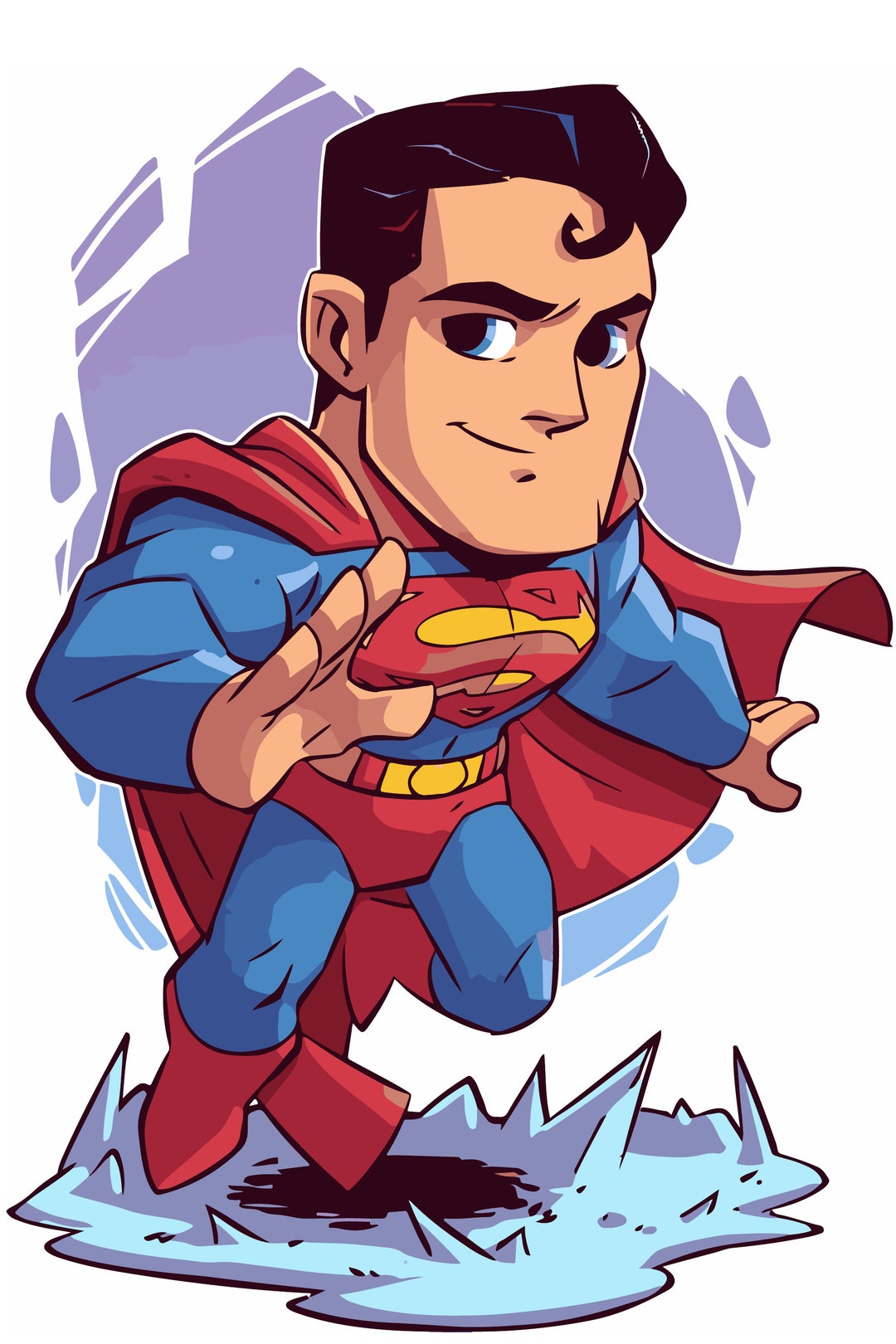 Superman Vector L Superman Sublimation L Superman Svg Layered Item ...