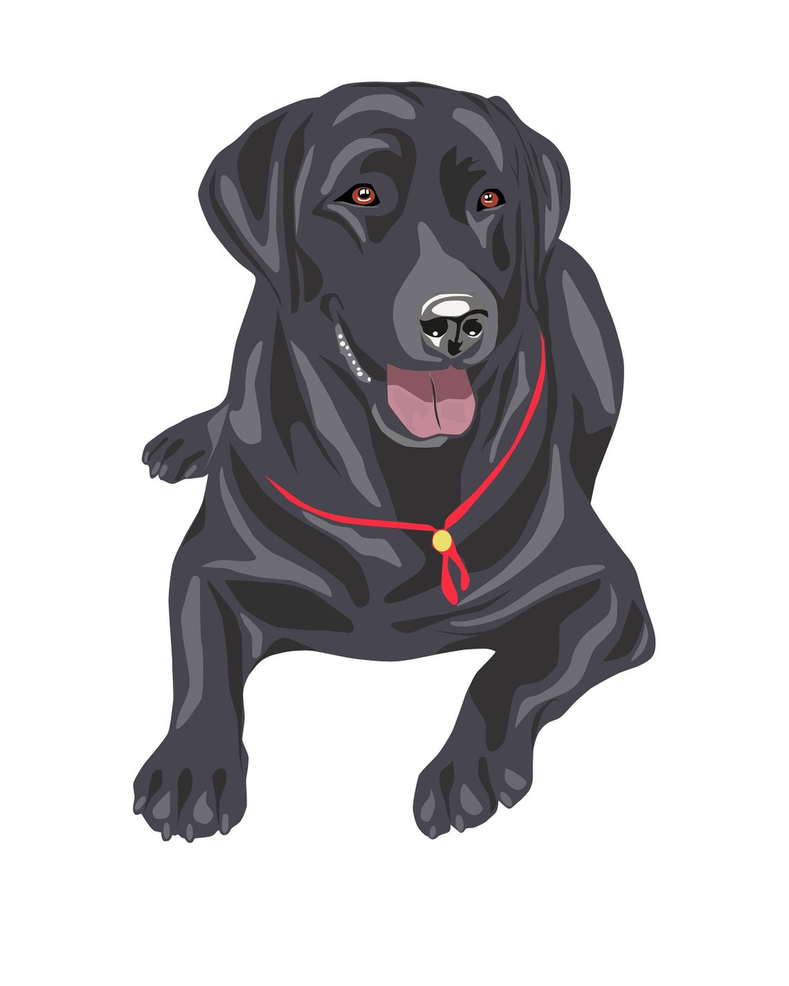 Labrador Svg, Dog Svg, Labrador Retriever, Labrador Clipart, Lab Svg ...