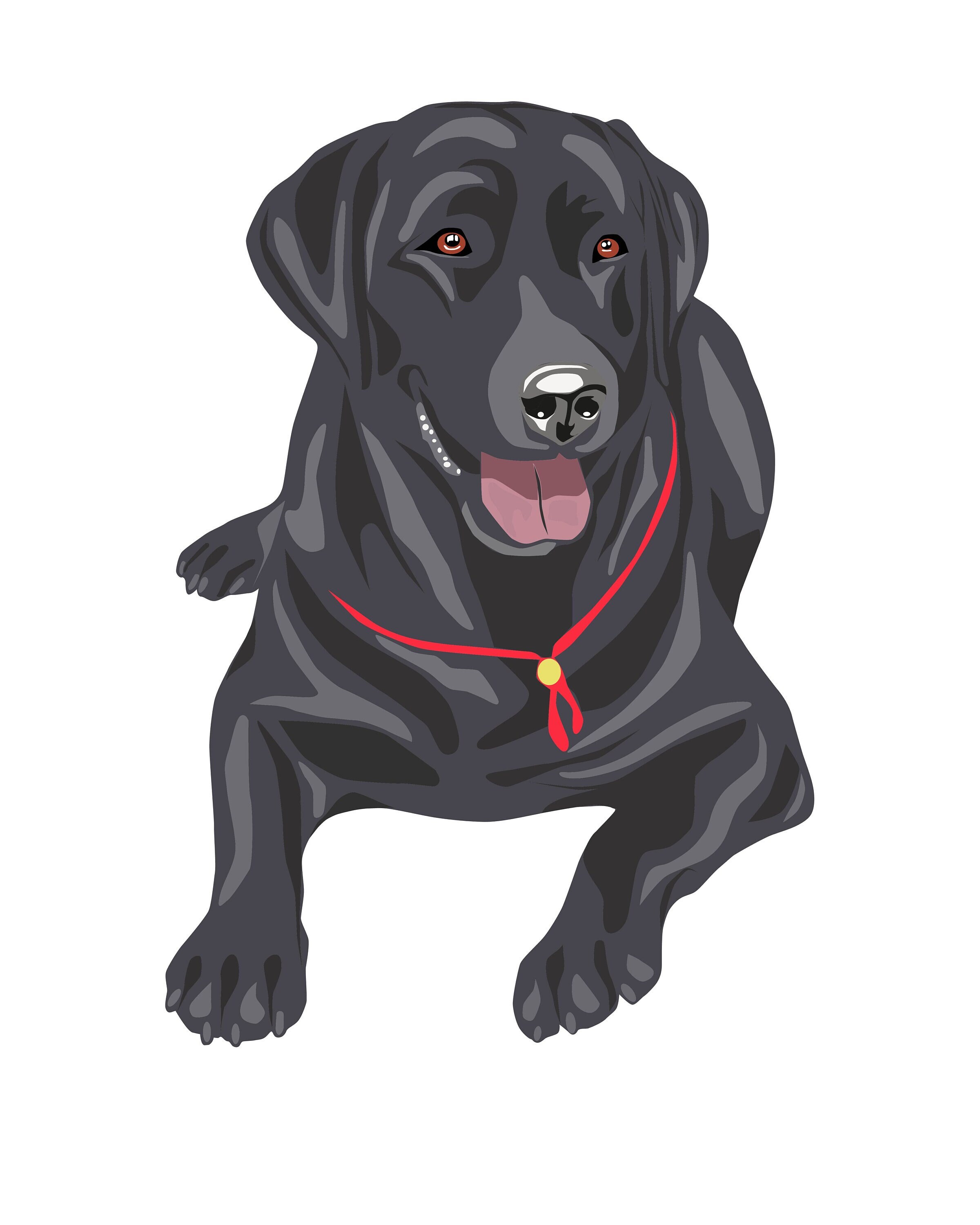 Labrador Svg Dog Svg Labrador Retriever Labrador Clipart | Etsy