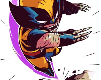 Baby Wolverine Svg, Little Wolverine Svg, Logan Svg, Baby X-man Svg ...