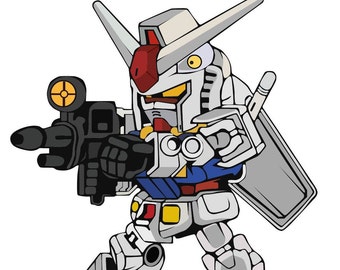 Gundam Svg - Etsy