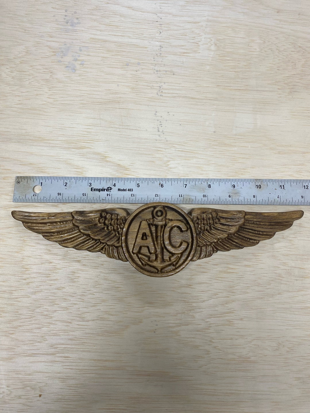 12 Inch Wooden Aircrew Wings | Military Gift | Navy | Christmas Gift - Etsy