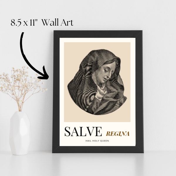 Salve Regina - Etsy