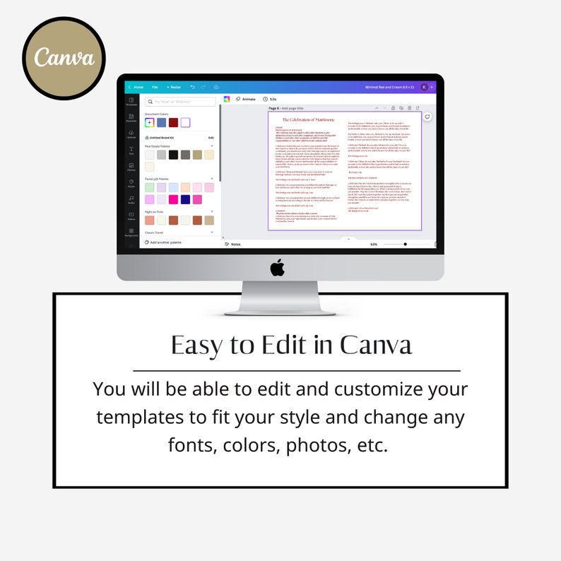 CATHOLIC CEREMONY MASS Program - Etsy