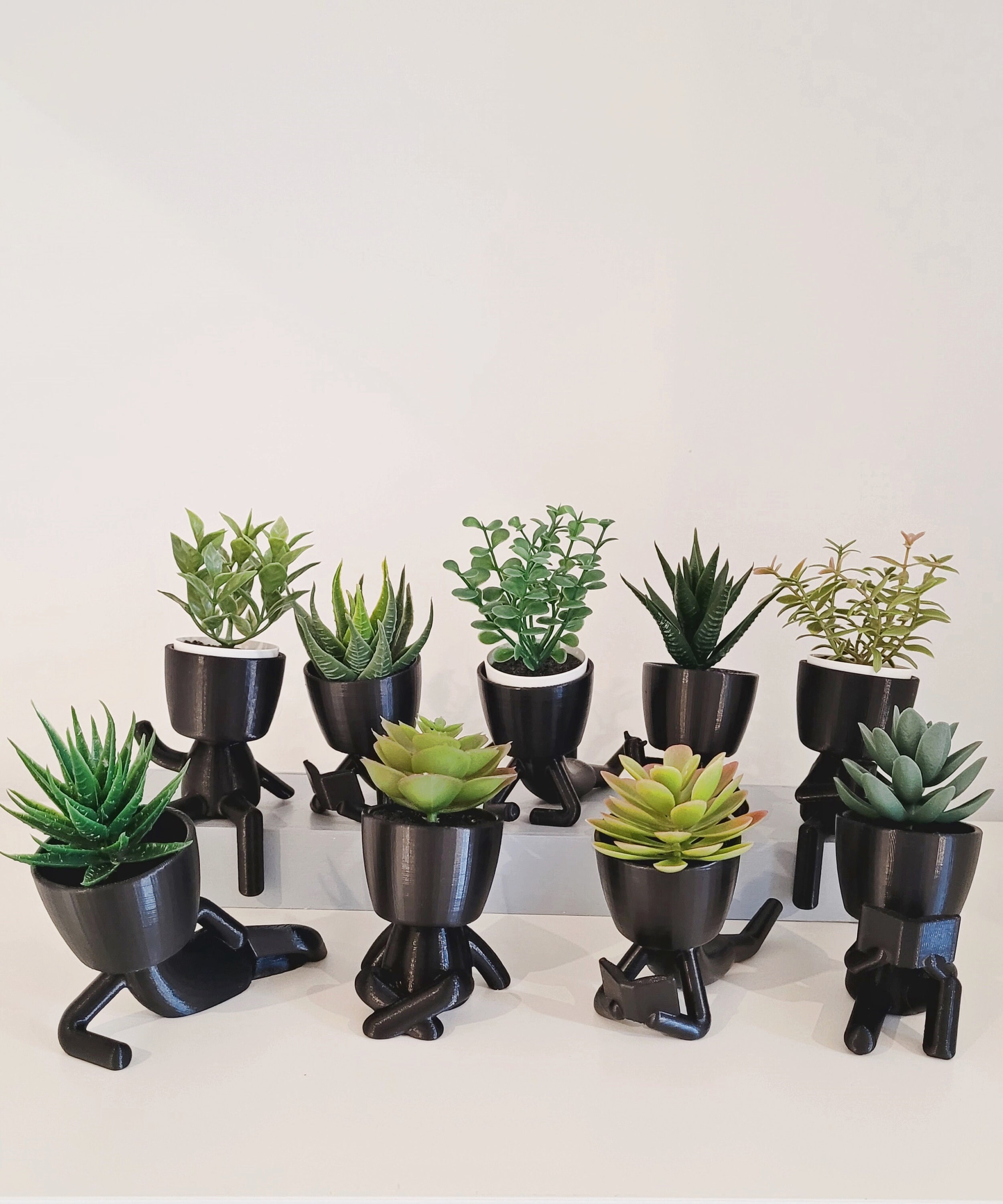 Humanoid Planters 3D Printed - Etsy