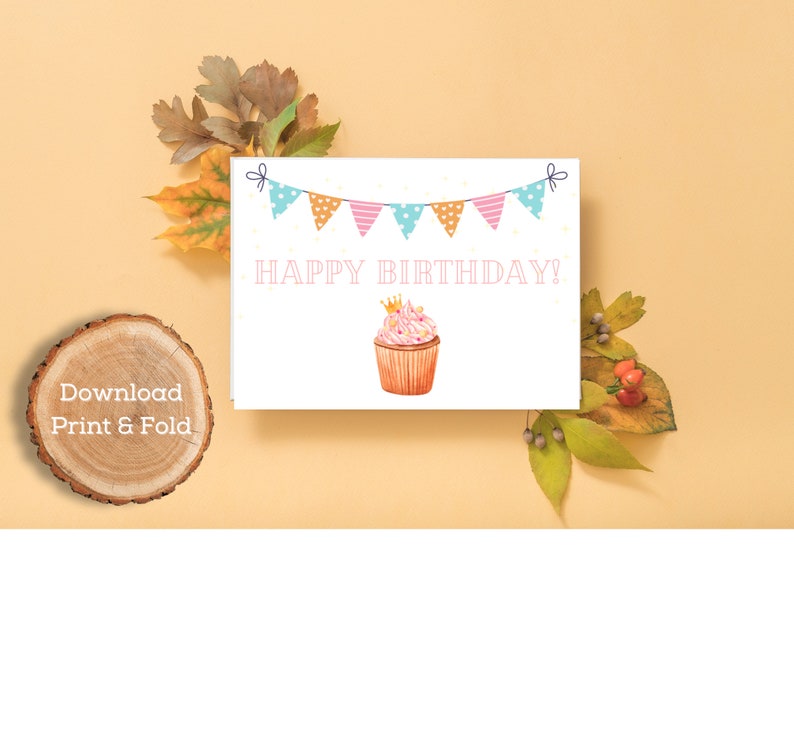 Birthday Day Card Printable Instant Download - Etsy