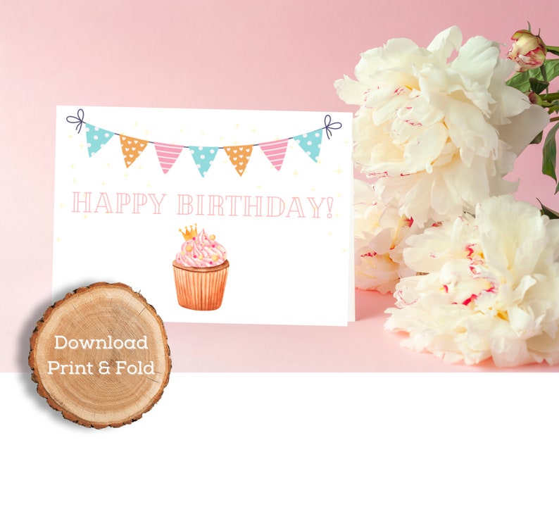Birthday Day Card Printable Instant Download - Etsy