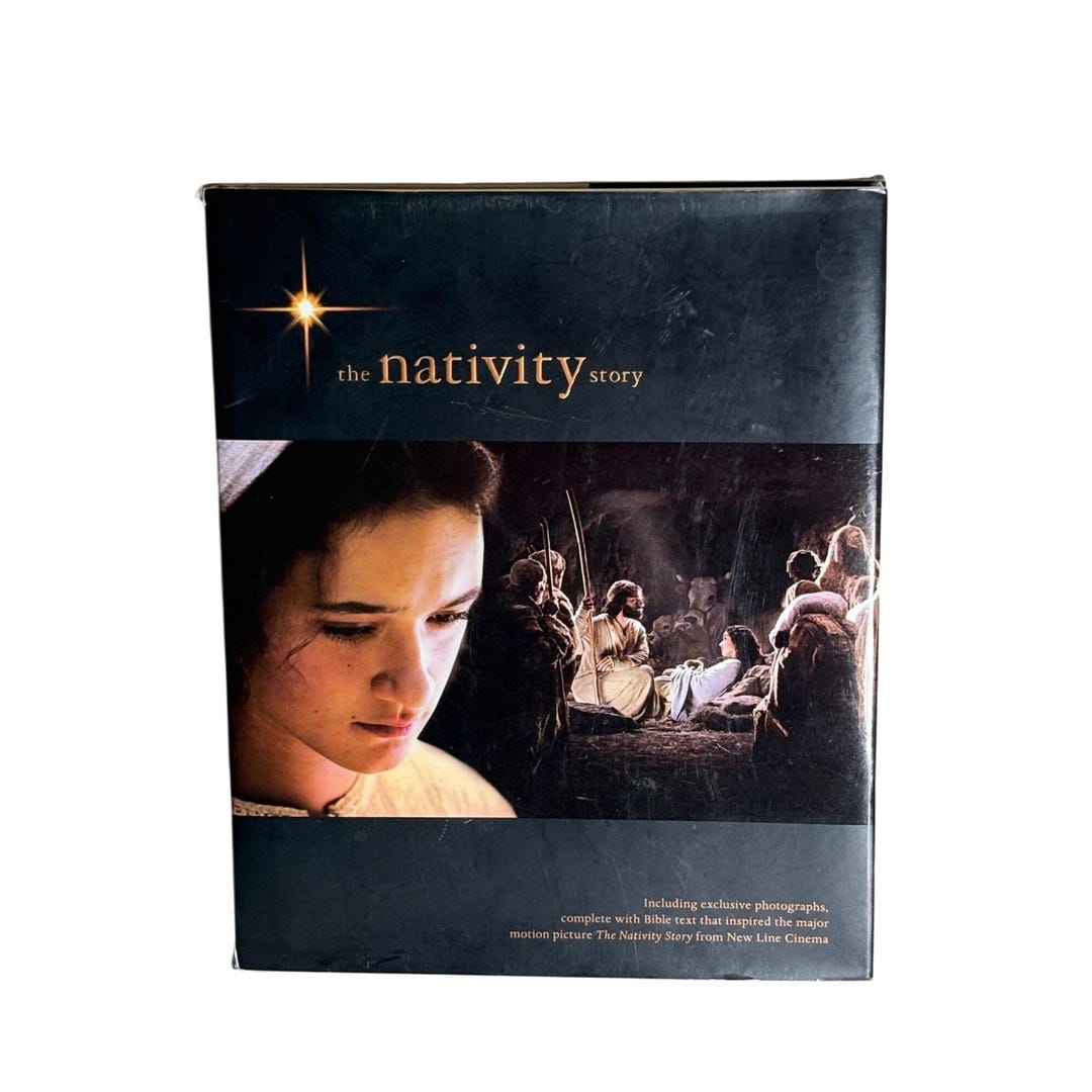 The Nativity Story Hardcover Book by Tyndale - Etsy