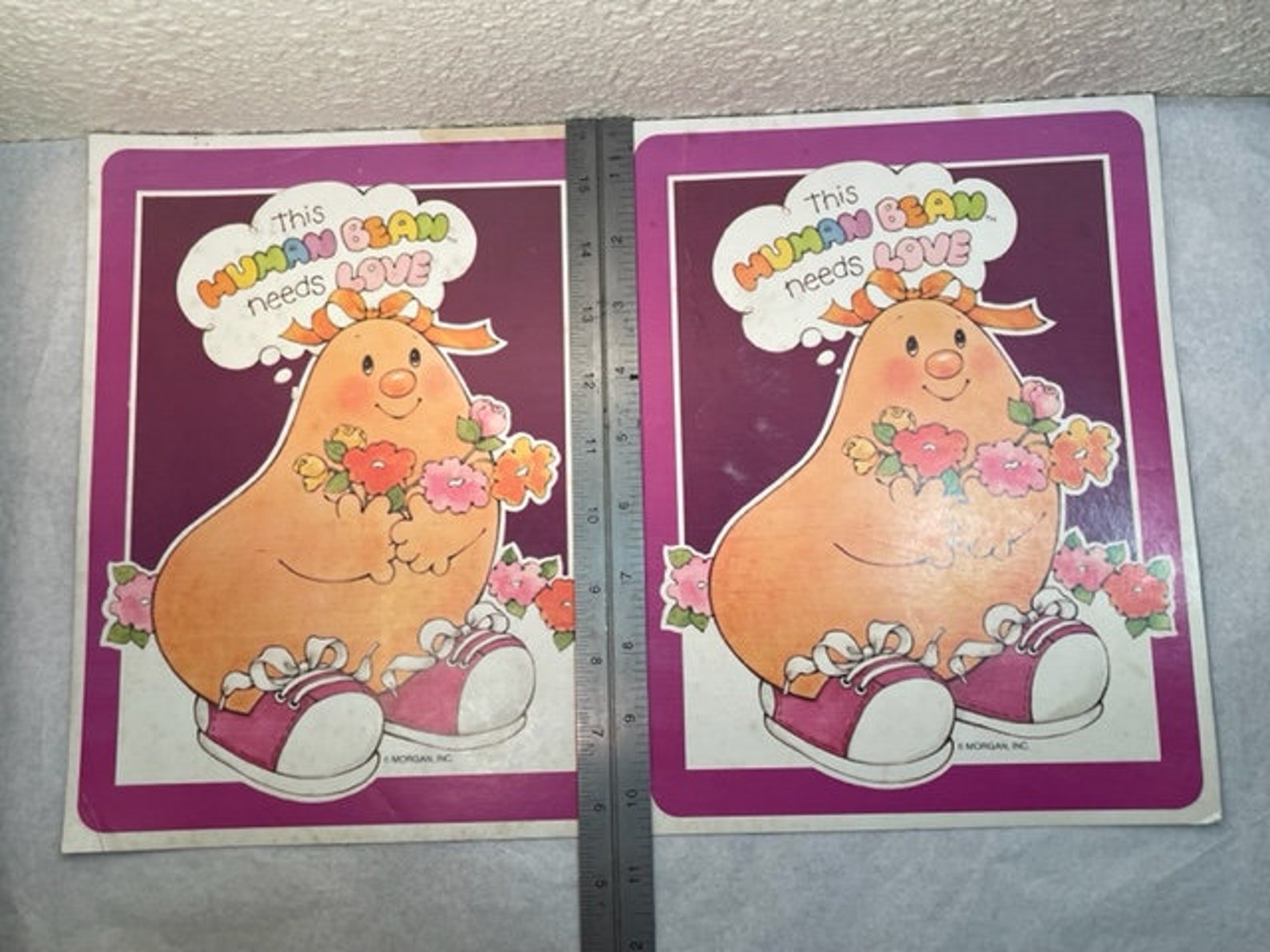 Vintage this Human Beans Needs Love 1980s Paper Goods School Folder - Etsy