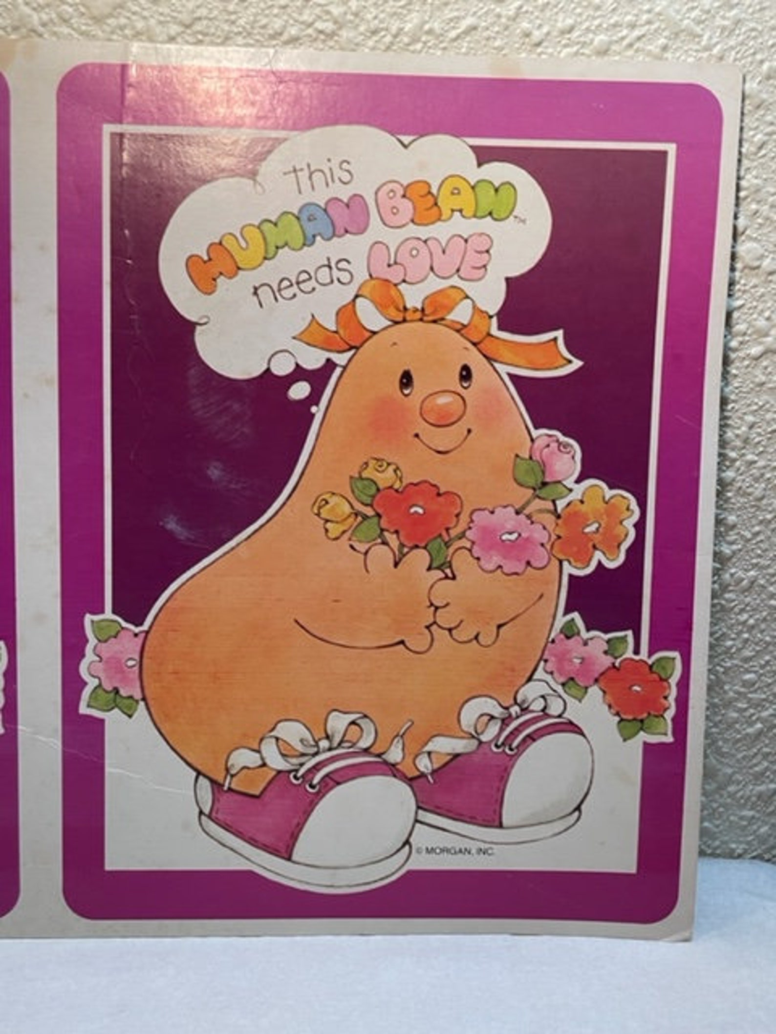 Vintage this Human Beans Needs Love 1980s Paper Goods School Folder - Etsy