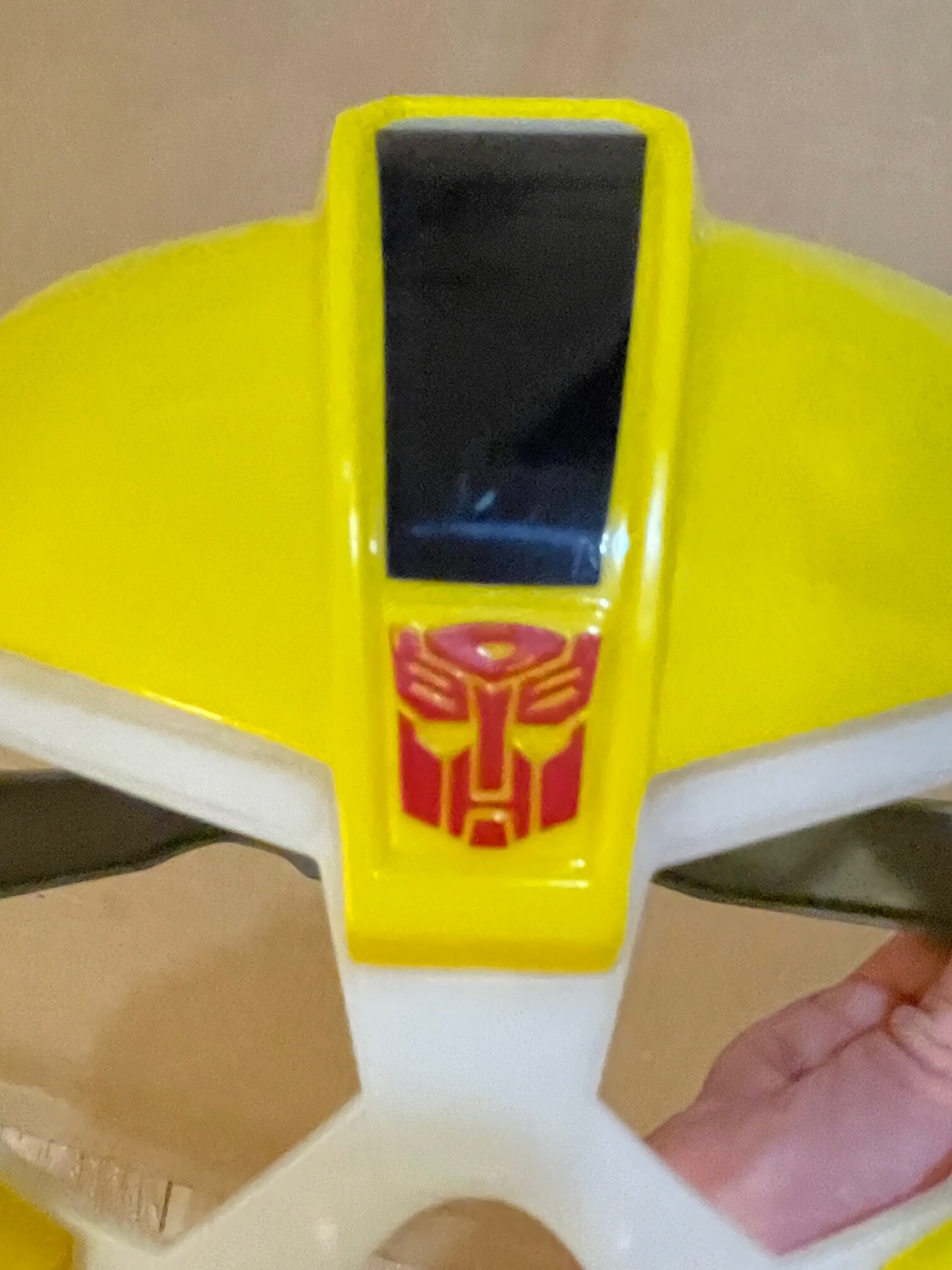 Kids Transformers Bubble Bee Mask Costume 5 Ear to Ear - Etsy