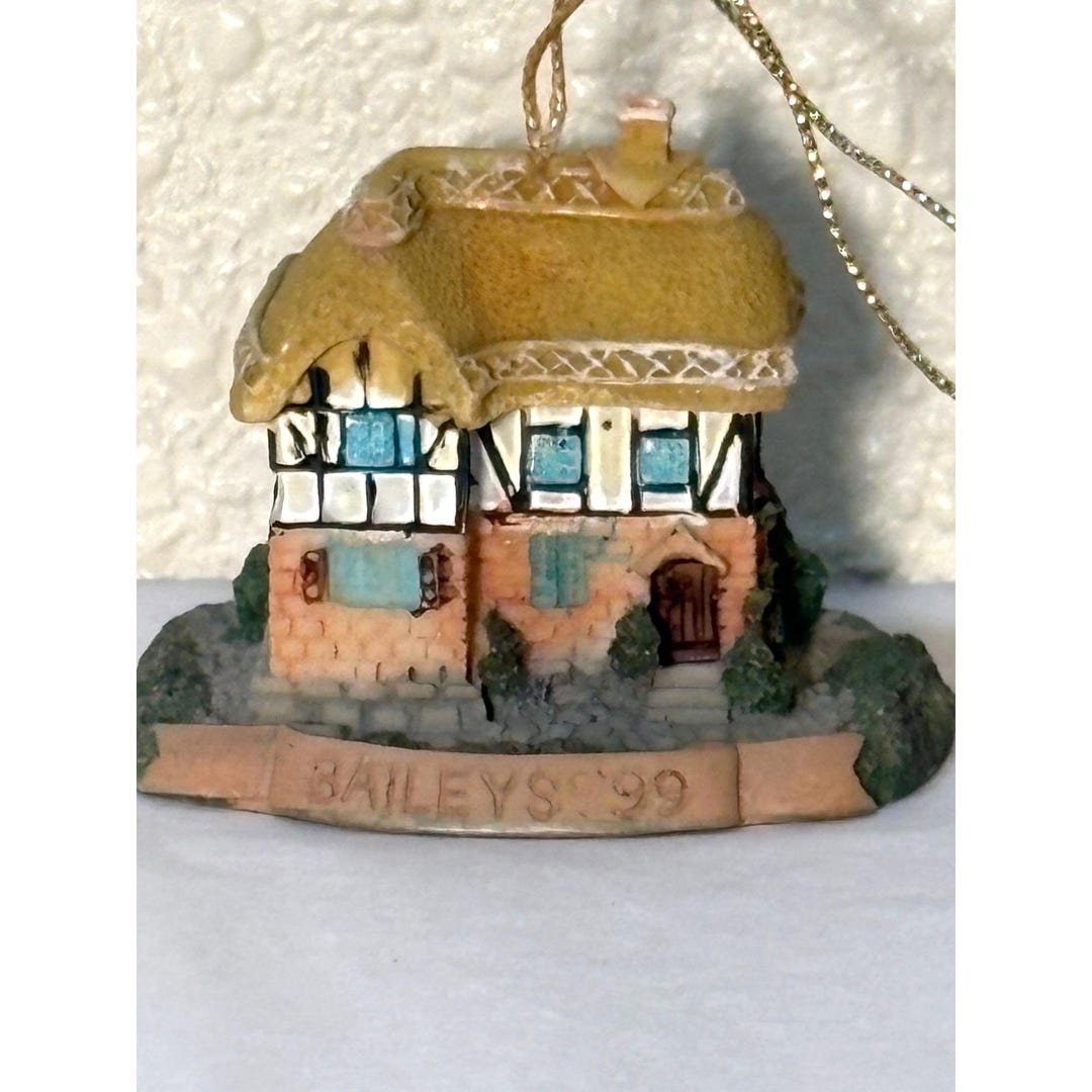 Vintage Baileys 99 Ceramic Ornament Cottage Limited Edition - Etsy