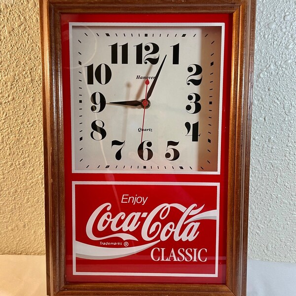 Coca Cola Clock - Etsy