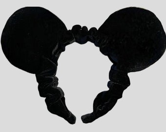 Black Velvet Ears - Etsy