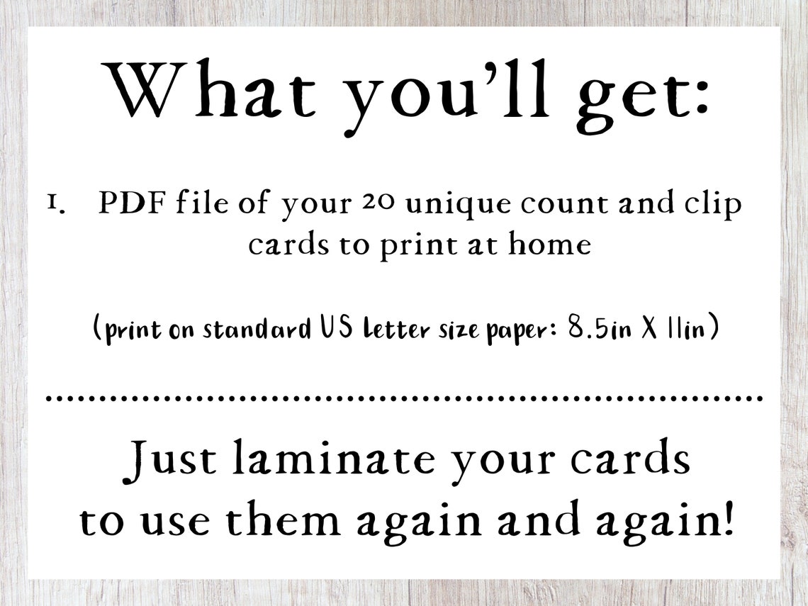 Superhero Count & Clip Cards Numbers 1-20 Preschool - Etsy