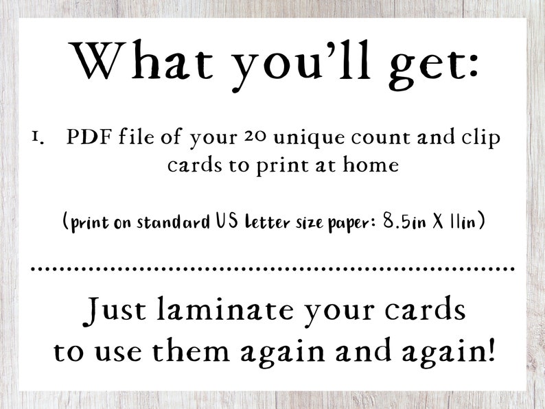 Superhero Count & Clip Cards, Numbers 1-20, Preschool Printables ...