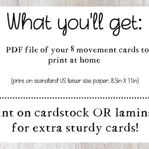 Fall Movement Cards, Thanksgiving Games, Favors, Flash Cards ...