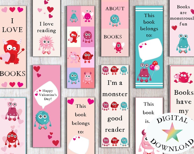 Universal Monsters Bookmark Set of 3/original Art Print Bookmarks ...