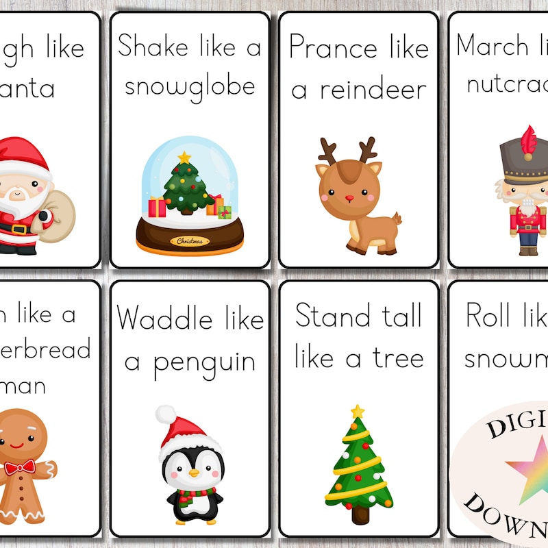 Christmas Games Printable - Etsy
