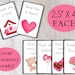 Valentines Day Movement Cards, Classroom Valentines, Valentines Day ...