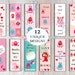 12 Valentine's Day Monster Bookmarks, Printable Bookmarks for Kids ...