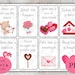 Valentines Day Movement Cards, Classroom Valentines, Valentines Day ...