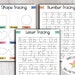 Tracing Worksheets, Letters, Numbers, Shapes, Preschool Printables ...