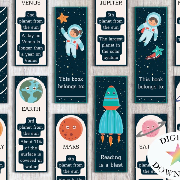 Bookmark for Kids - Etsy