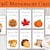 Fall Movement Cards, Thanksgiving Games, Favors, Flash Cards ...