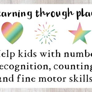 Outer Space Count & Clip Cards, Numbers 1-20, Preschool Printables ...