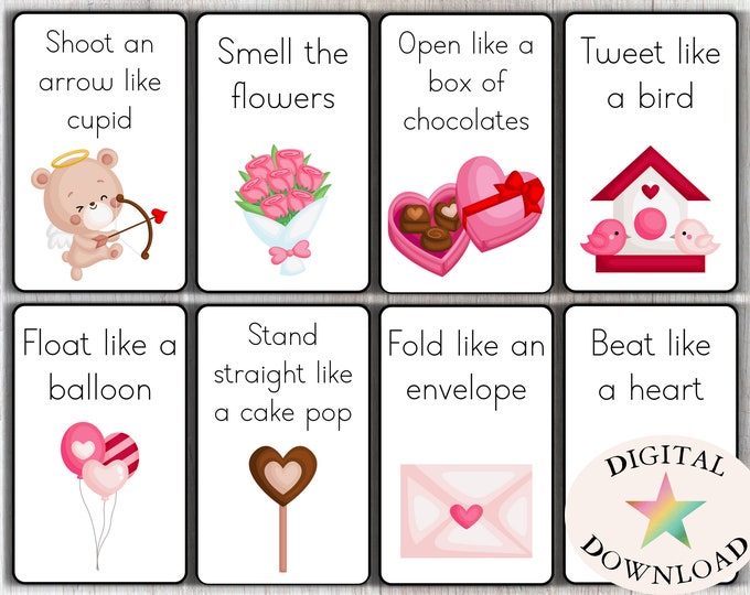 St Patrick's Day Movement Cards, St Patricks Day Classroom Activity, St ...