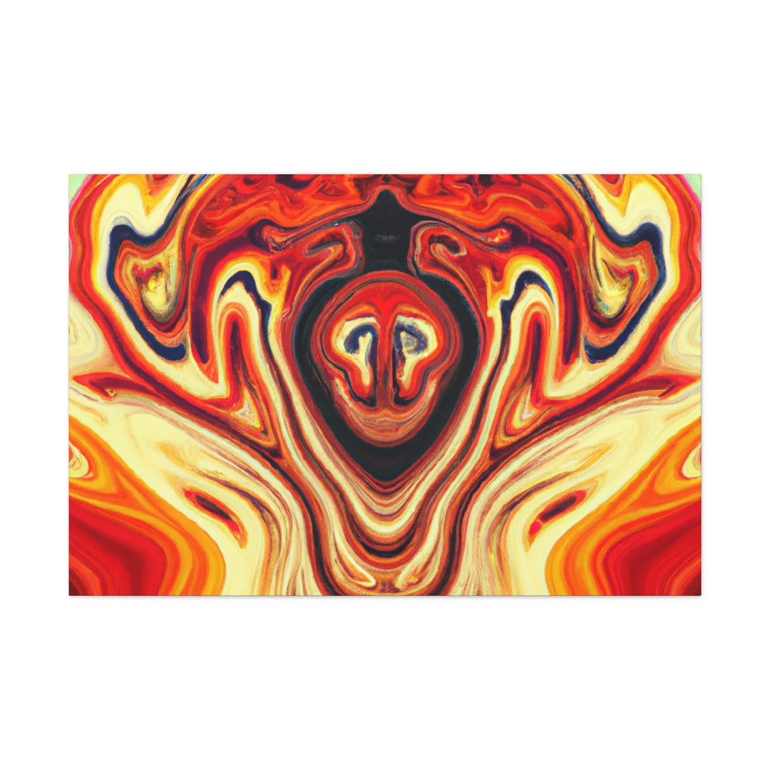 Michaela De La Fontaine- Canvas - Etsy