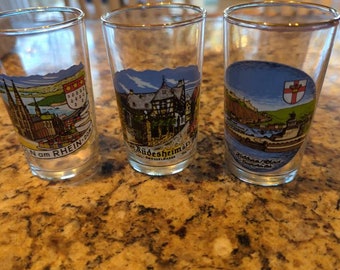 Swiss Shot Glasses - Etsy